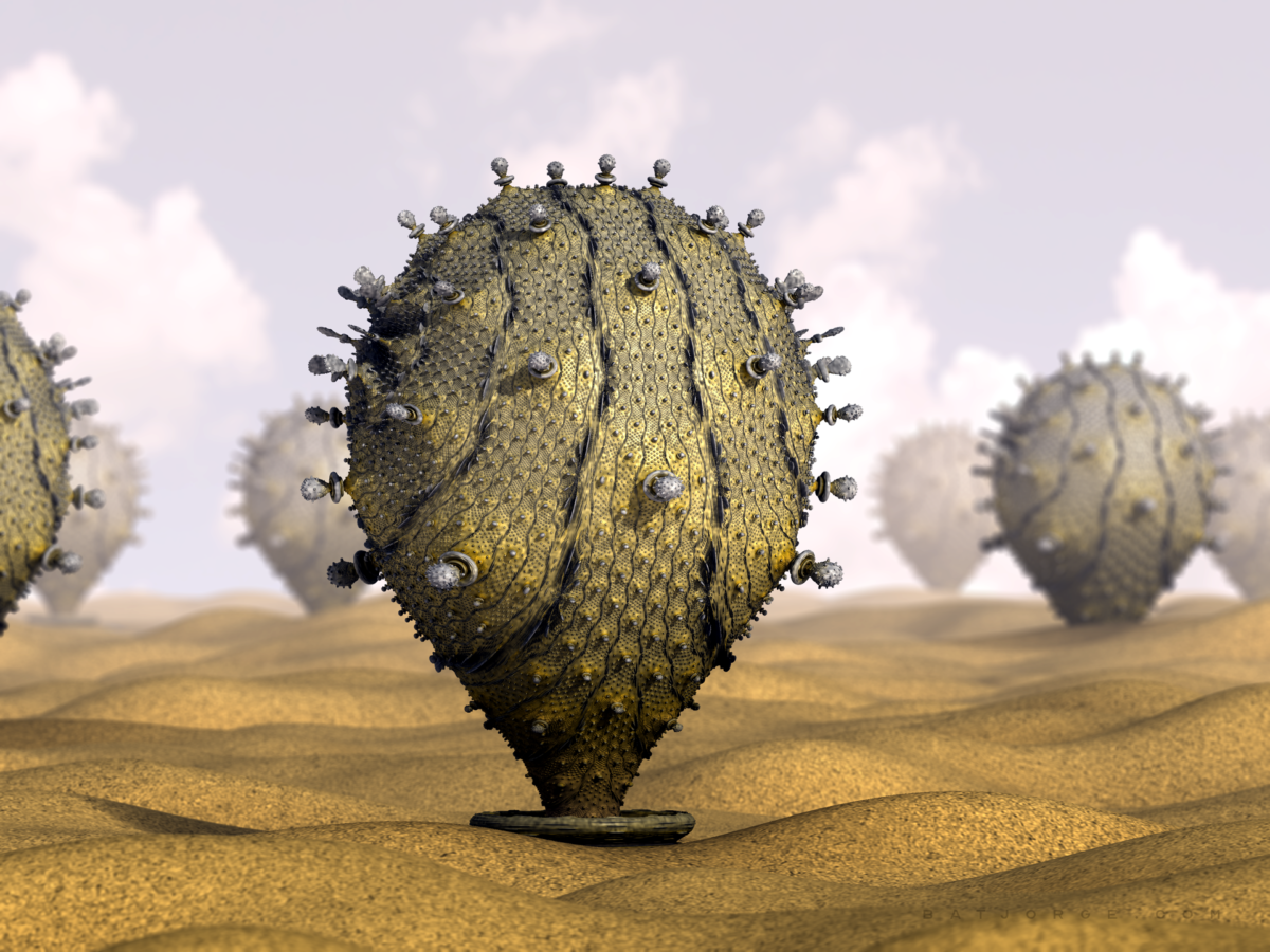 Alien Rain Pods – fractal.batjorge.com